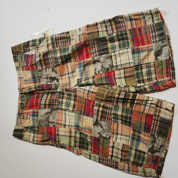82 Zero | Bottoms | Nwt 82 Zero By Greendog Plaid Long Boys Shorts Size ...